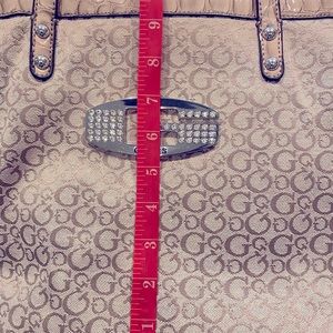 Guess | Bags | Guess Pink Nude Sparkling Rhinestone Bag | Poshmark